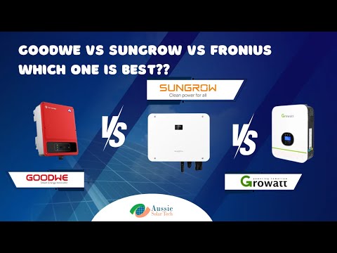 GoodWe vs Fronius What is the Best Solar Inverter for You? #solarinverter #sungrow