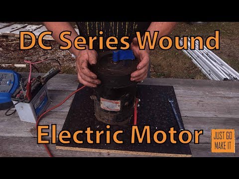 DC Series Wound Motor Wiring And Reversing