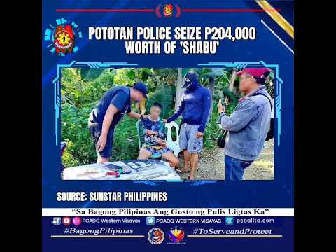 AROUND 30 grams of substance believed to be shabu worth P204,000 were seized.ctto:SUNSTAR PH
