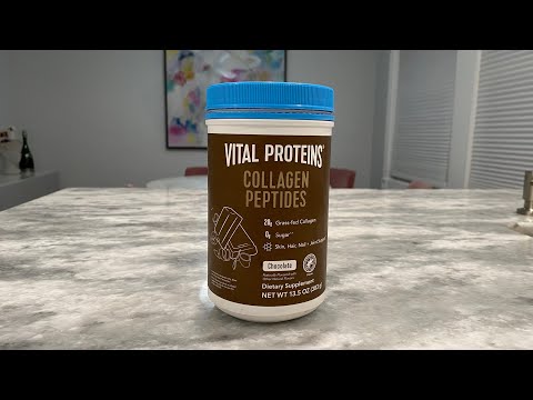Vital Proteins Collagen Peptides Powder, Promotes Hair, Nail, Skin, Bone and Joint Health, Chocolate