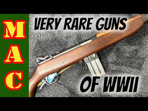 RARE guns of WWII – including PROTOTYPES!