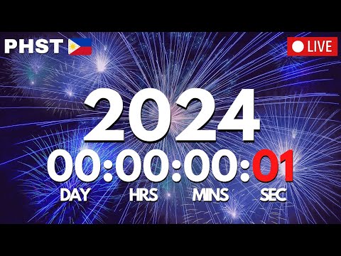 [OFFICIAL] PHILIPPINES NEW YEAR'S COUNTDOWN 2024 LIVE | Philippine Standard Time