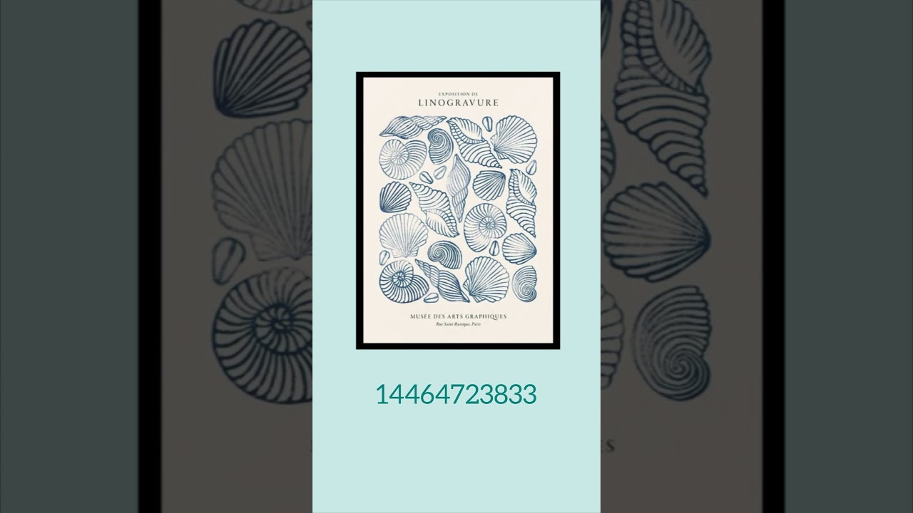 Beach House Decal Codes #bloxburg #bloxburgcodes #codes