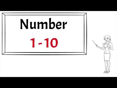 Free NUMBER 1 to 10 Pre K Numbers Math Kindergarten School Worksheets