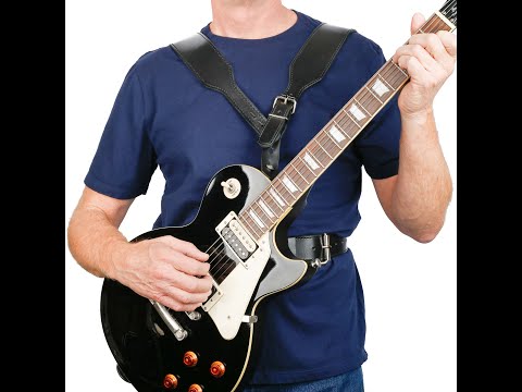 Deluxe Leather Harness Strap | 2.5-Inch Padded Shoulder | Reverb