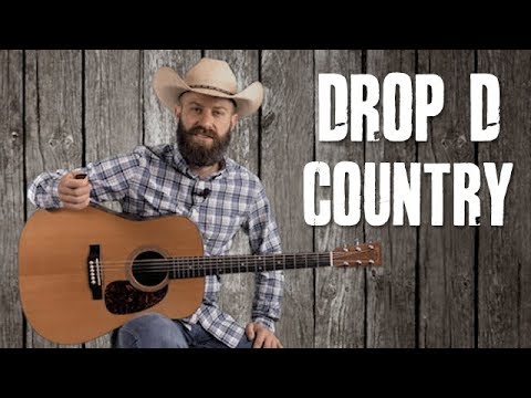 Drop D Country Guitar Riffs - Guitar Lesson