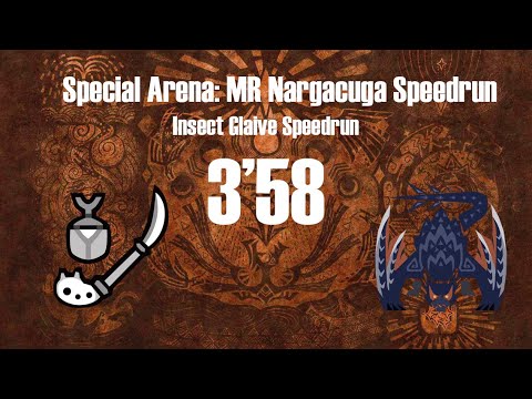 Steam Community :: Video :: [MHW:IB] Special Arena: Nargacuga Speedrun ...