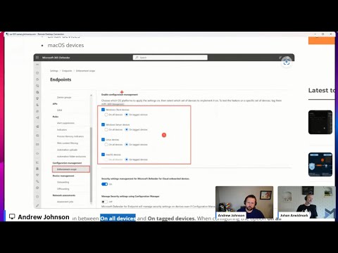 OH CLIPS: How to set up which platforms for Defender to set it's security configuration on