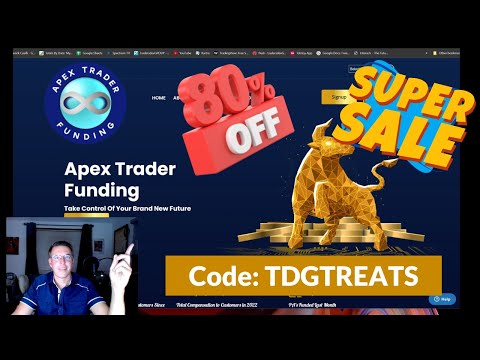 Apex Trader Funding Sale Sweetener - 80% OFF THEN 60%!!!!