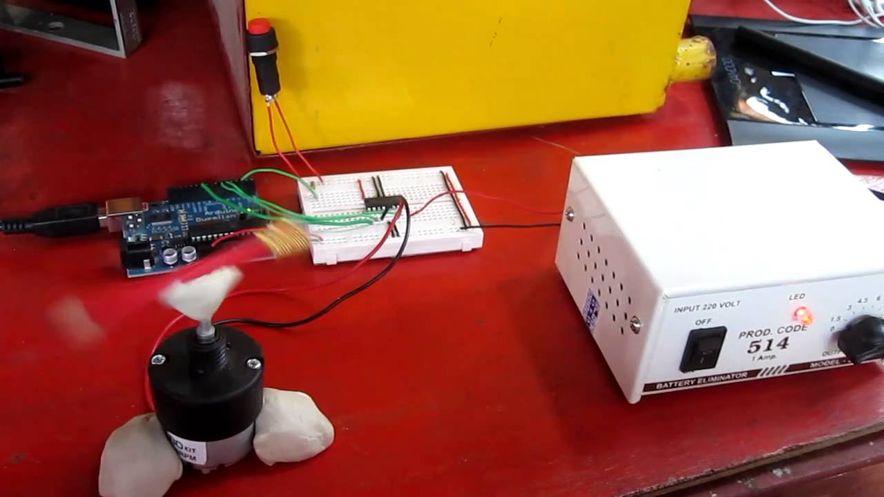 Spinning a 12V DC Motor | Andrew McWilliams