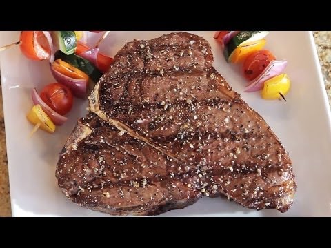 Cooking with Omaha Steaks: The T-Bone