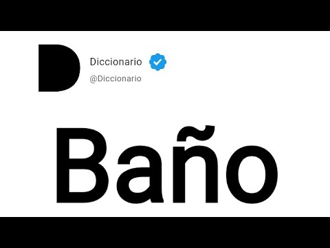 Baño Significado En Español