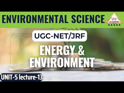 Energy and Environment - 6 Video Lecture - Crash Course for UGC NET ...