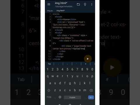 Image Uploaded -2 in flask #python #flask #html #css #bootstrap #js #code #pythonprogramming