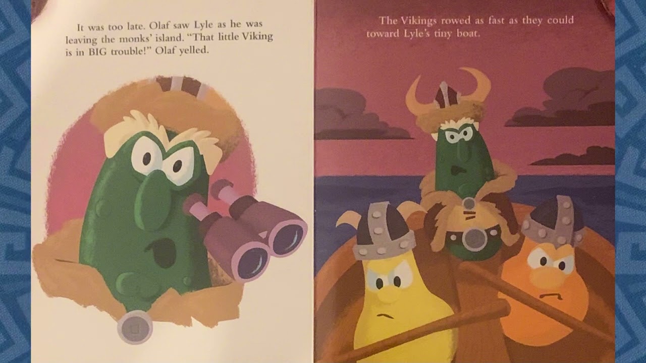 Me Reading VeggieTales’s Lyle the Kindly Viking (Golden Book version) 