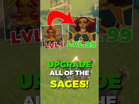 How to Upgrade all the Sages in Tears of the Kingdom! #zelda #tearsofthekingdom #nintendo