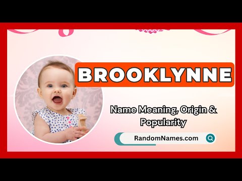 Brooklynne - Baby Girl Name Meaning, Origin & Popularity - RandomNames.com