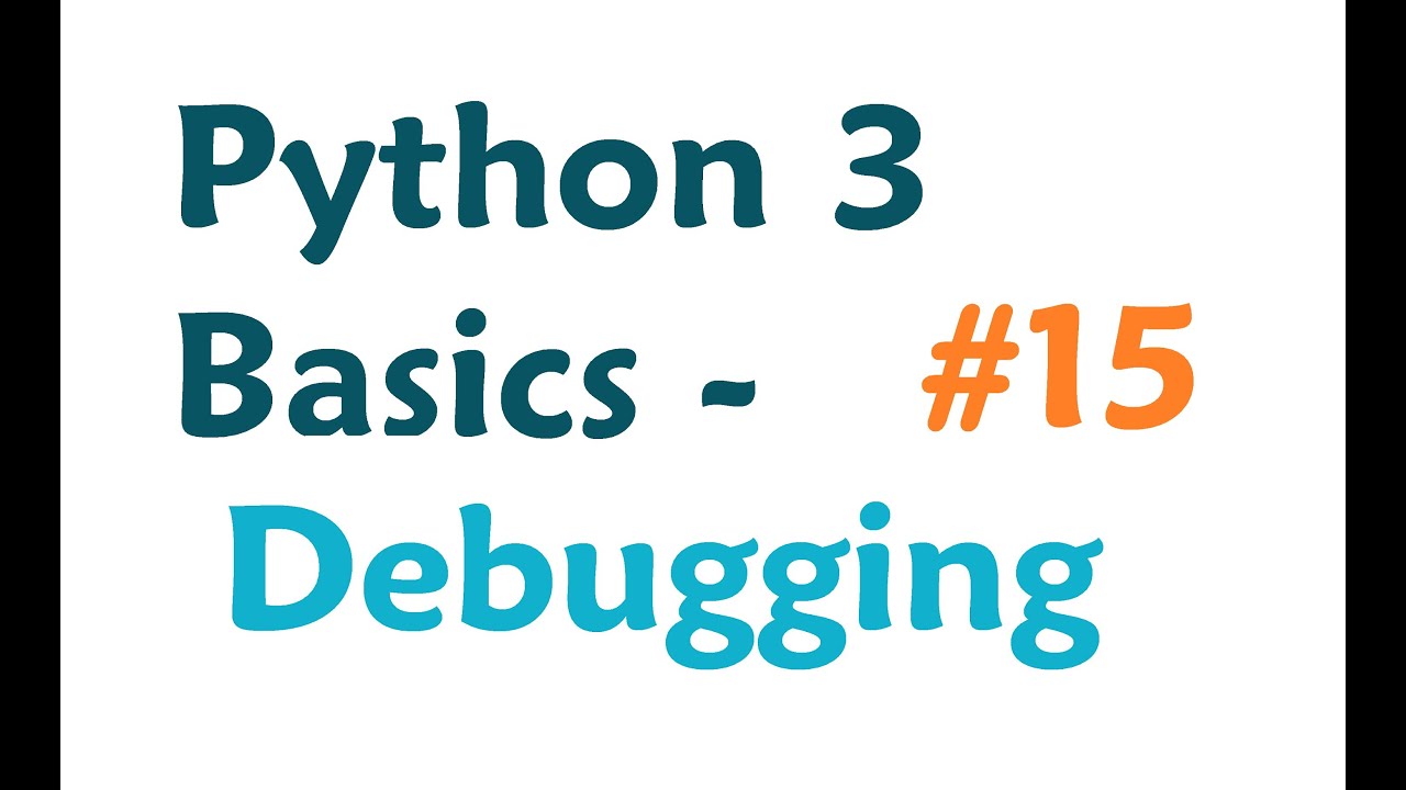 Python 3 Programming Tutorial - Common errors