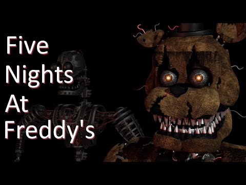 [Blender] Nightmare Animatronics with the Original Jumpscares