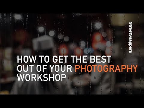 Making the most out of your photography workshop