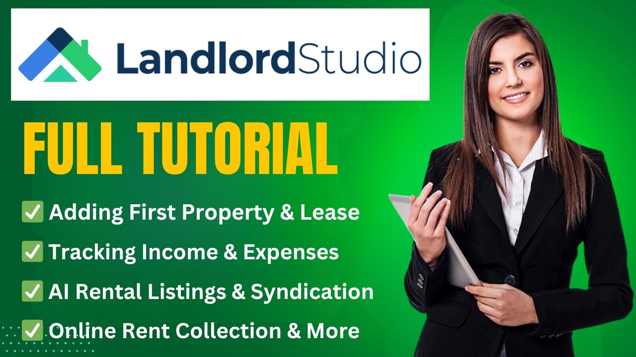 Landlord Studio Tutorial & Demo 2026: Property Setup, Bank Feeds & Rent Collection
