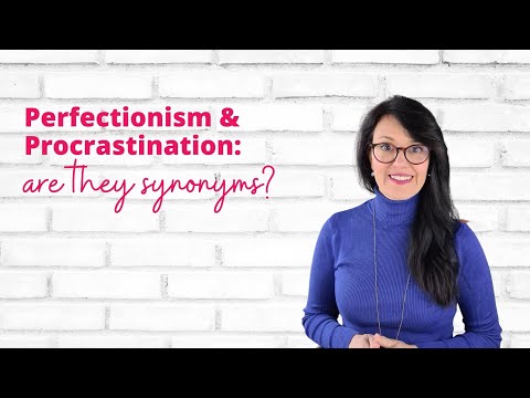 Why are perfectionists procrastinating so much?