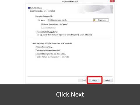 Product - P-touch - P-touch Editor - Connect DataBase