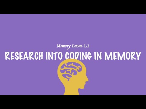 A-Level Psychology (AQA): Research into Coding in Memory