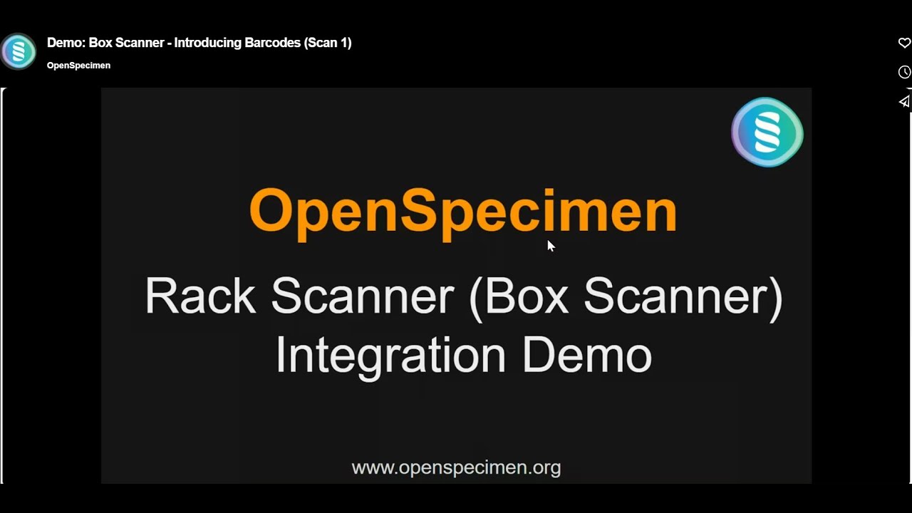 Demo: Box Scanner - Introducing Barcodes (Scan 1)