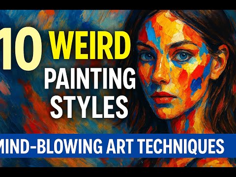 Top 10 Unusual Painting Styles You Didn’t Know Exist