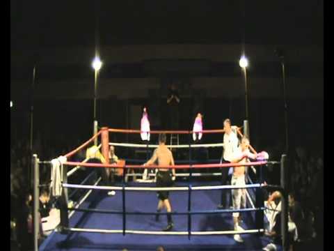 Matt Flavell vs Roger Campbell WCBC 8 man boxing tournament quarter final