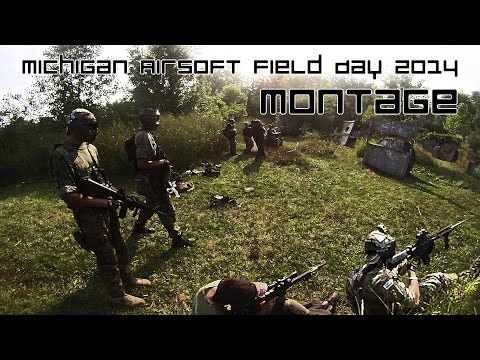 Michigan Airsoft Field Day 2014 Montage - GSAT