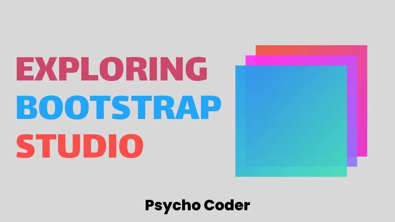 Exploring Bootstrap Studio