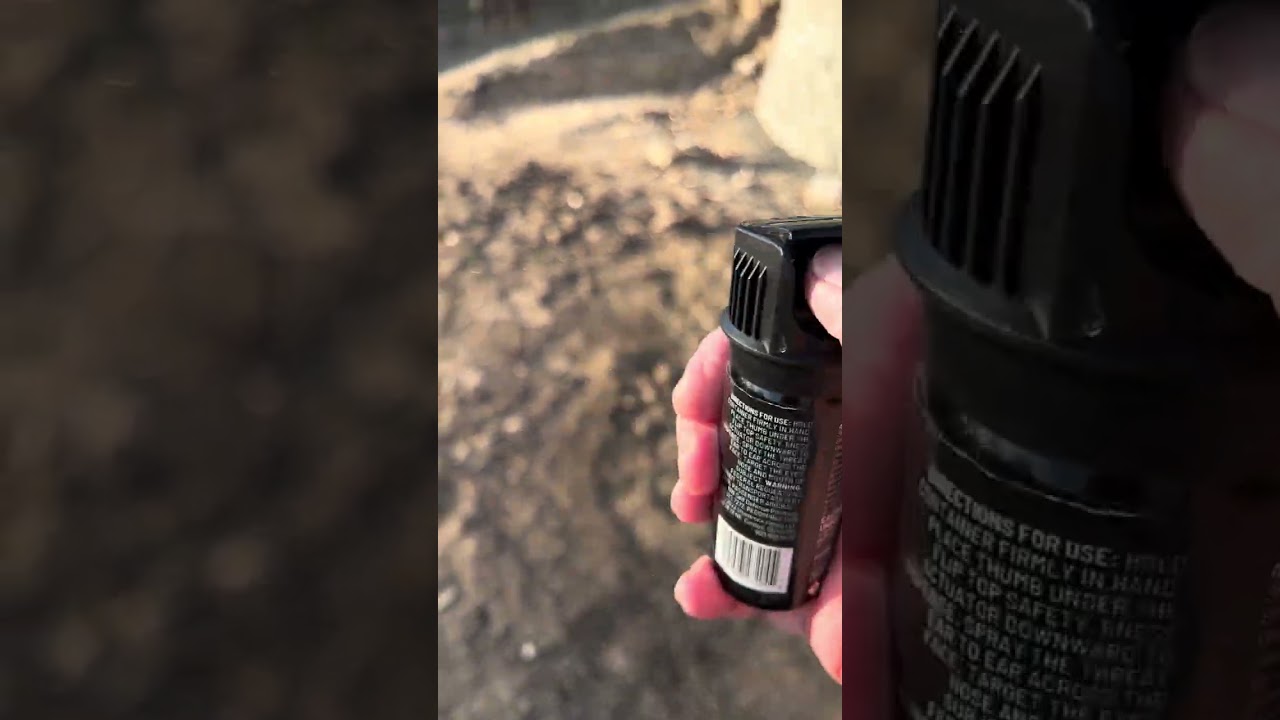 REDD Pepper Spray, Tactical OC/CS 2 oz. Cone - Powerful Self-Defense