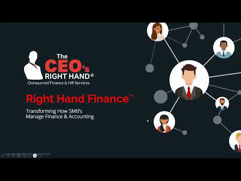 Right Hand Finance: Your Affordable Accounting, Bookkeeping, and CFO Solution 💼
