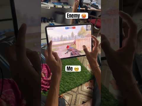 iPad Mini 6 vs ipad pro m4 pubg test l ipad pro m4 pubg handcam #shortsfeed #ipad #bgmi #pubg #viral