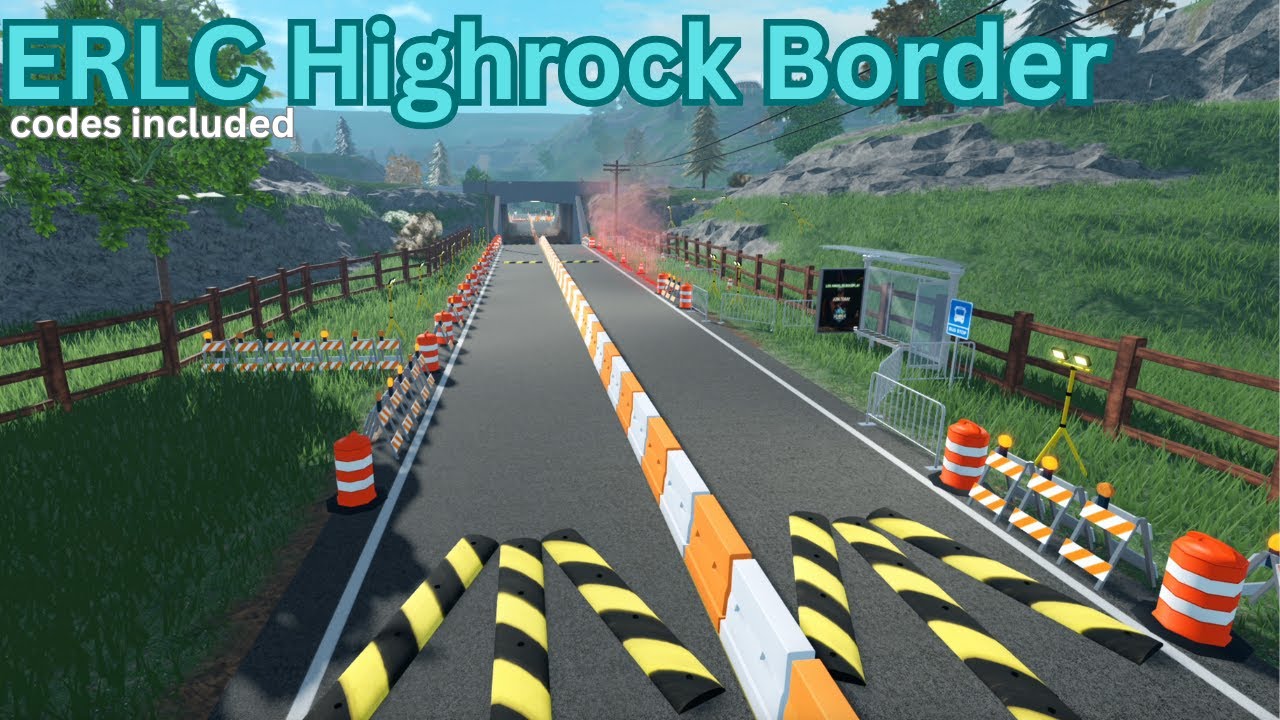 FREE ERLC Best Highrock Border Map [With Layout Codes] with map editor | ER:LC ROBLOX