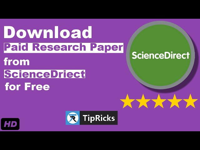 Search Sciencedirect Youtube