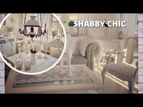 White Shabby Chic decor ideas 💝inspiration