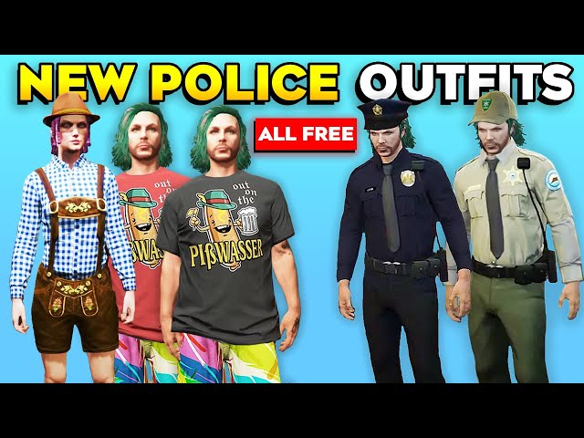 How to get Winter LSPD Officer outfit in GTA Online