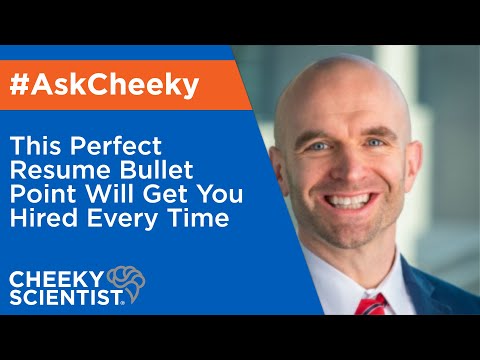 This Perfect Resume Bullet Point Will Get You Hired Every Time #AskCheeky