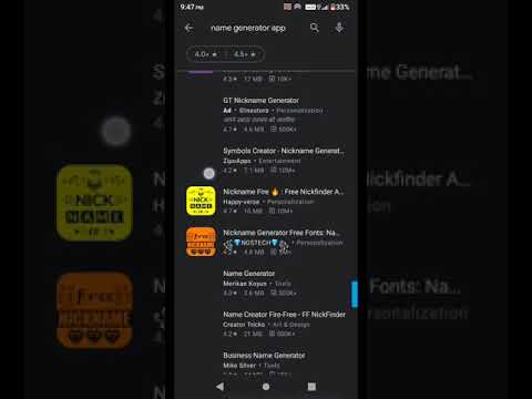 Good name generator apps too design like a proo