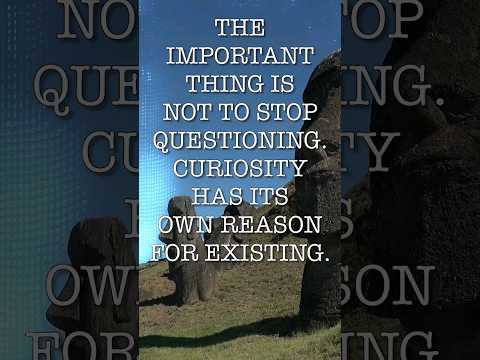 Embracing Curiosity ????♂️???? #einstein #quotes #curiosity