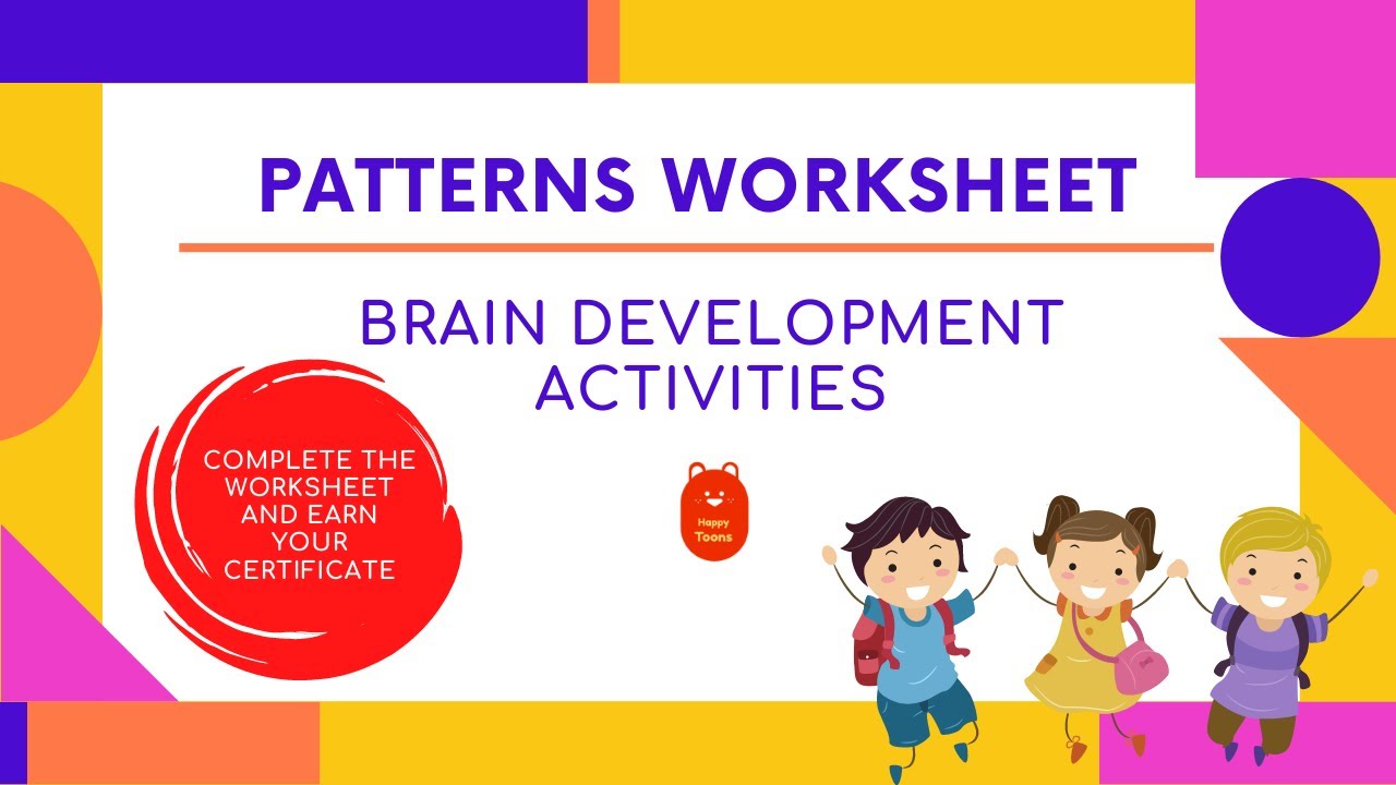 Patterns Worksheet | Brain Development Activities