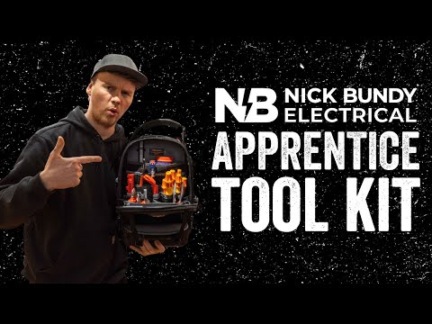 The BEST Tool Bag for Apprentice Electricians. | NICK BUNDY X TOOL MONSTER