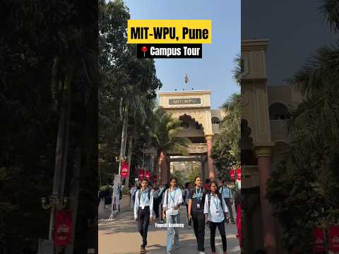 MIT-WPU Puneš„Campus tour | Top Engg Colleges in Pune #mhtcet2025 #jee2025