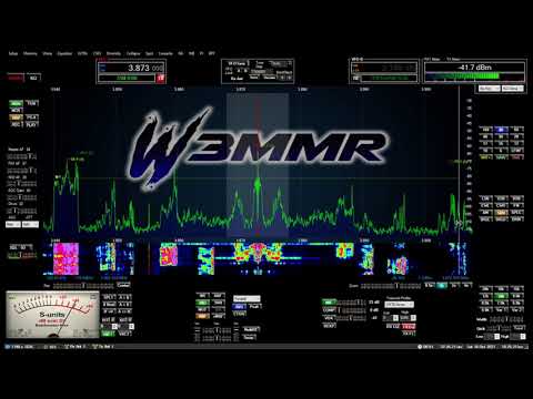 KM4XG, N1BCG, K1QAR, KC3LXJ, & W3MMR Talk Pilots Licenses. 75 Meter AM Ham Radio
