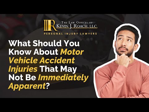 Things You Should Know About Motor Vehicle Accident Injuries | Roach Law Car Accident Lawyers