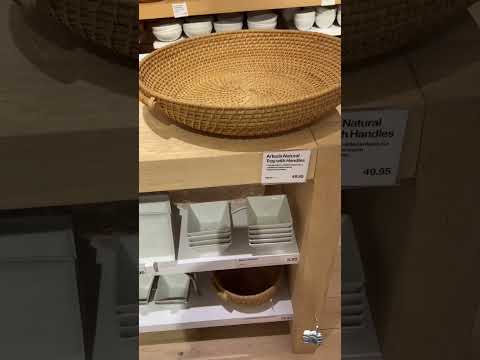 Walk through Crate & barrel with me. Subscribe for more decor. #decor #homedecor #shorts #shopping