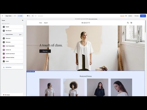 Square Online - Website Builder 101 for Retail